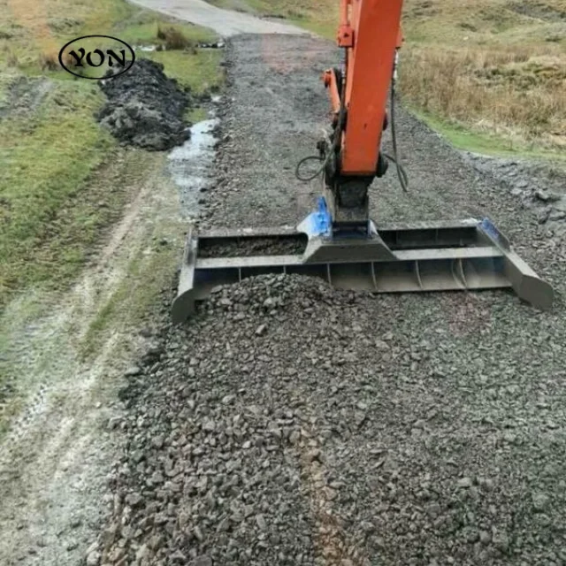 Heavy Duty Leveling Beam with Roller Tilting Grading Beam