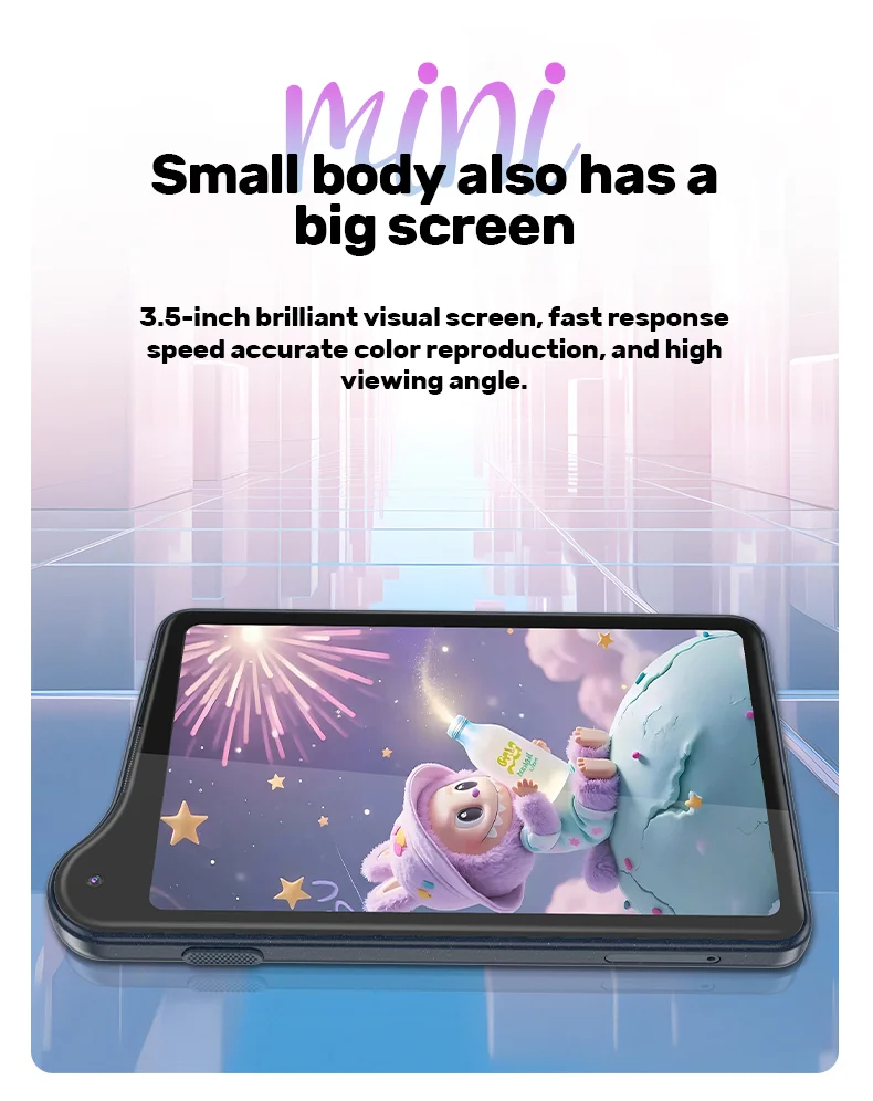 New QIN K25 Mini Smart Phone - 3.5 Inch LCD, Octa-Core Processor, 4G ...