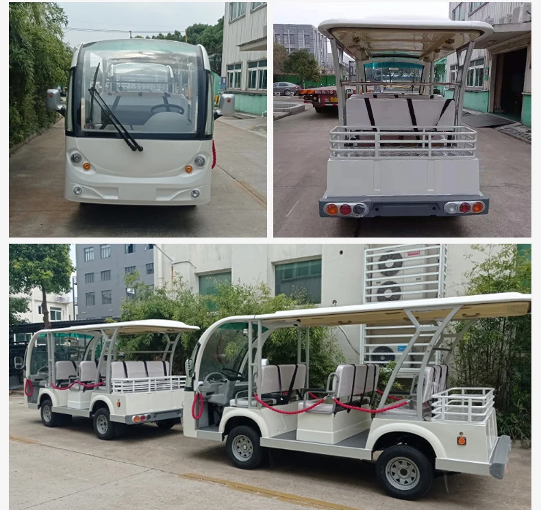 8 Seater Electric Mover Bus Sightseeing Tourist Car For Scenic Tours ...