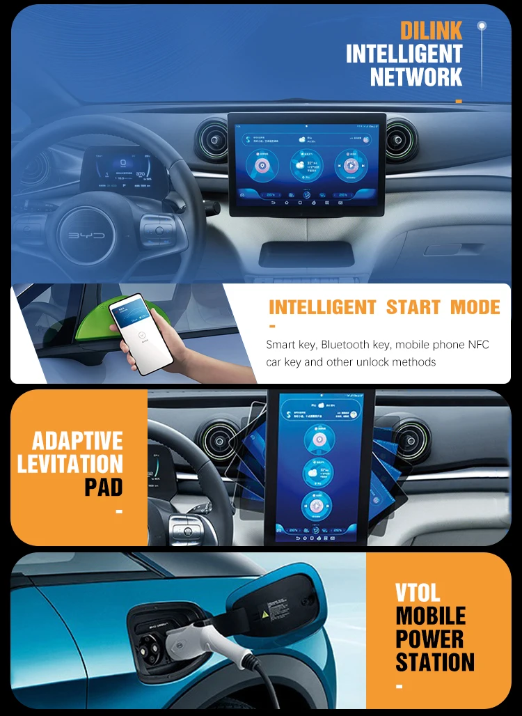 Byd dolphin rhd 130 seal ev 2022, vehículo eléctrico en movimiento ...