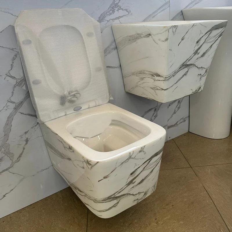 Illuminated Toilet Night Lighted Bath Compact Wc Elongated Seat Toilet ...