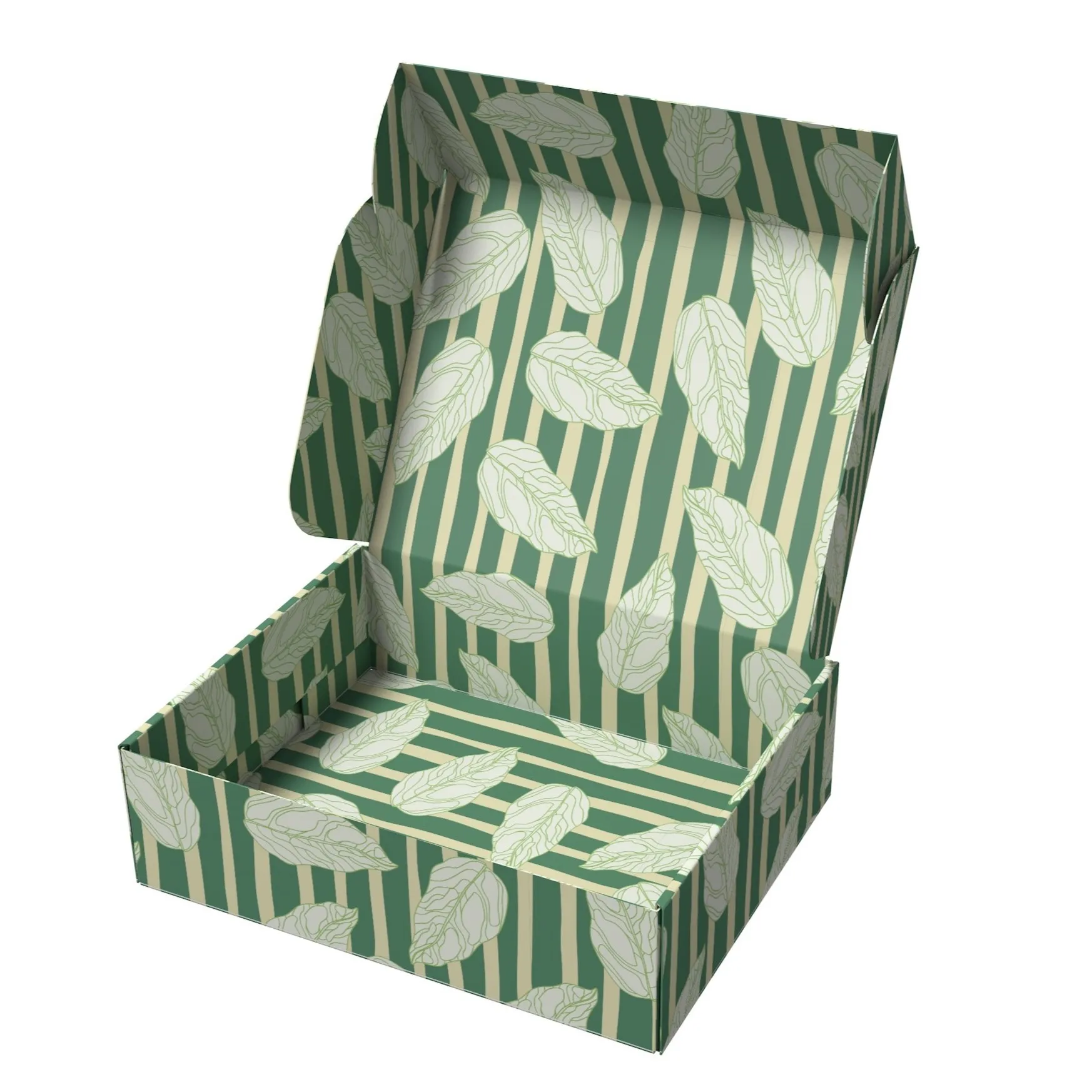 Customized Craft Packaging Stickers Corrugated Board Paper Gift Box ...