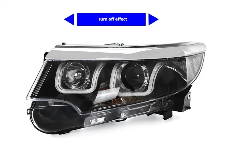 FT Car Lights for Ford Edge Headlights 2010-2014 Edge LED Projetor ...