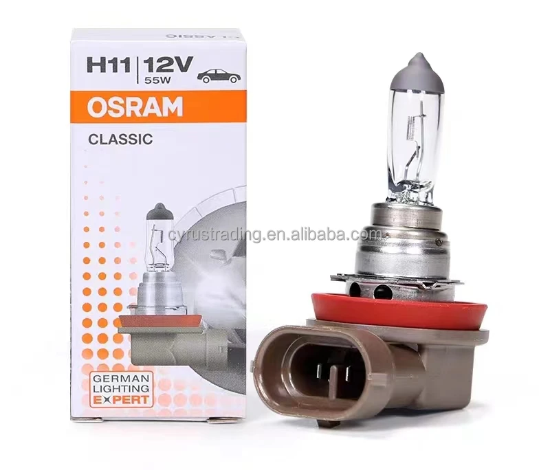 Original Clear Light Car Bulb 12v 24v H1 H3 H4 H7 H8 H11 Halogen ...