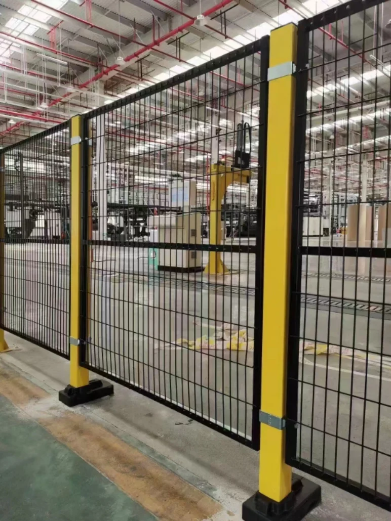 Robot Safety Fence Types Of Guarding Wire Machine Guard Panel - Buy ...