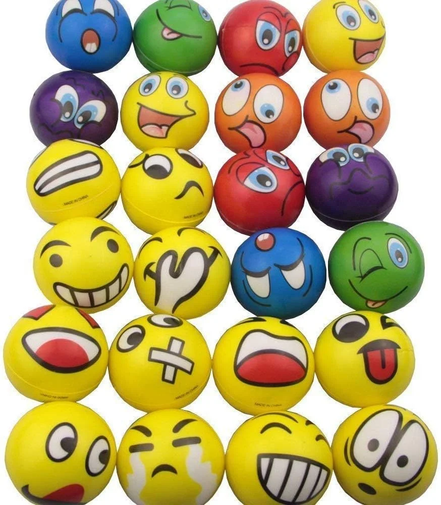 Custom LOGO PU Foam Ball - Stress Relief & Fun Toy