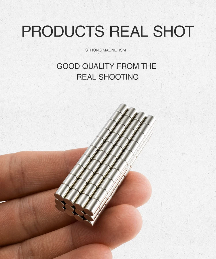 4*5mm Rare Earth Permanent Magnetic Ndfeb Round Small Min Fridge Magnet ...