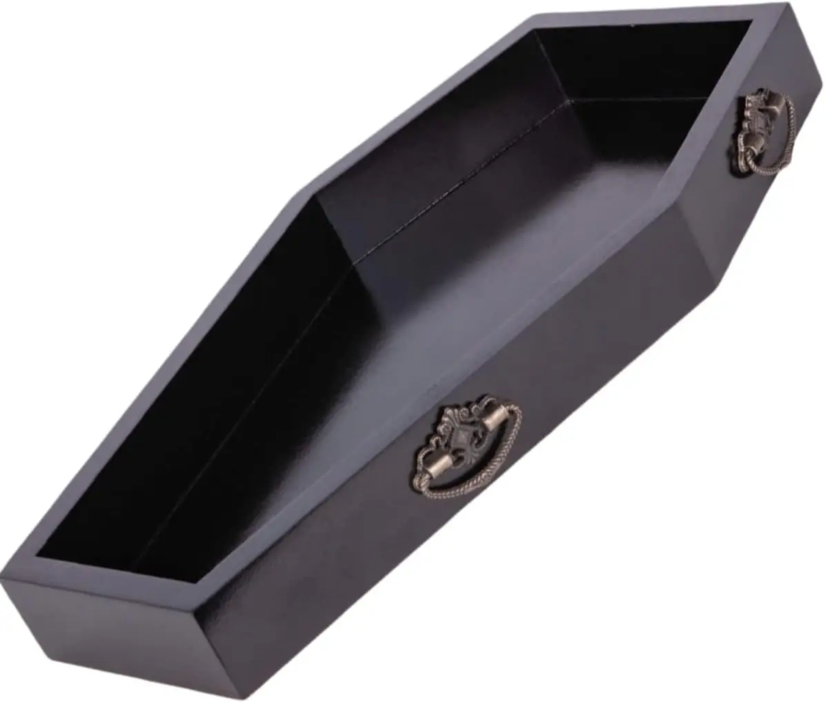 Gothic Coffin Tray Spooky Decorative Wooden Goth Home Decor Tray For ...