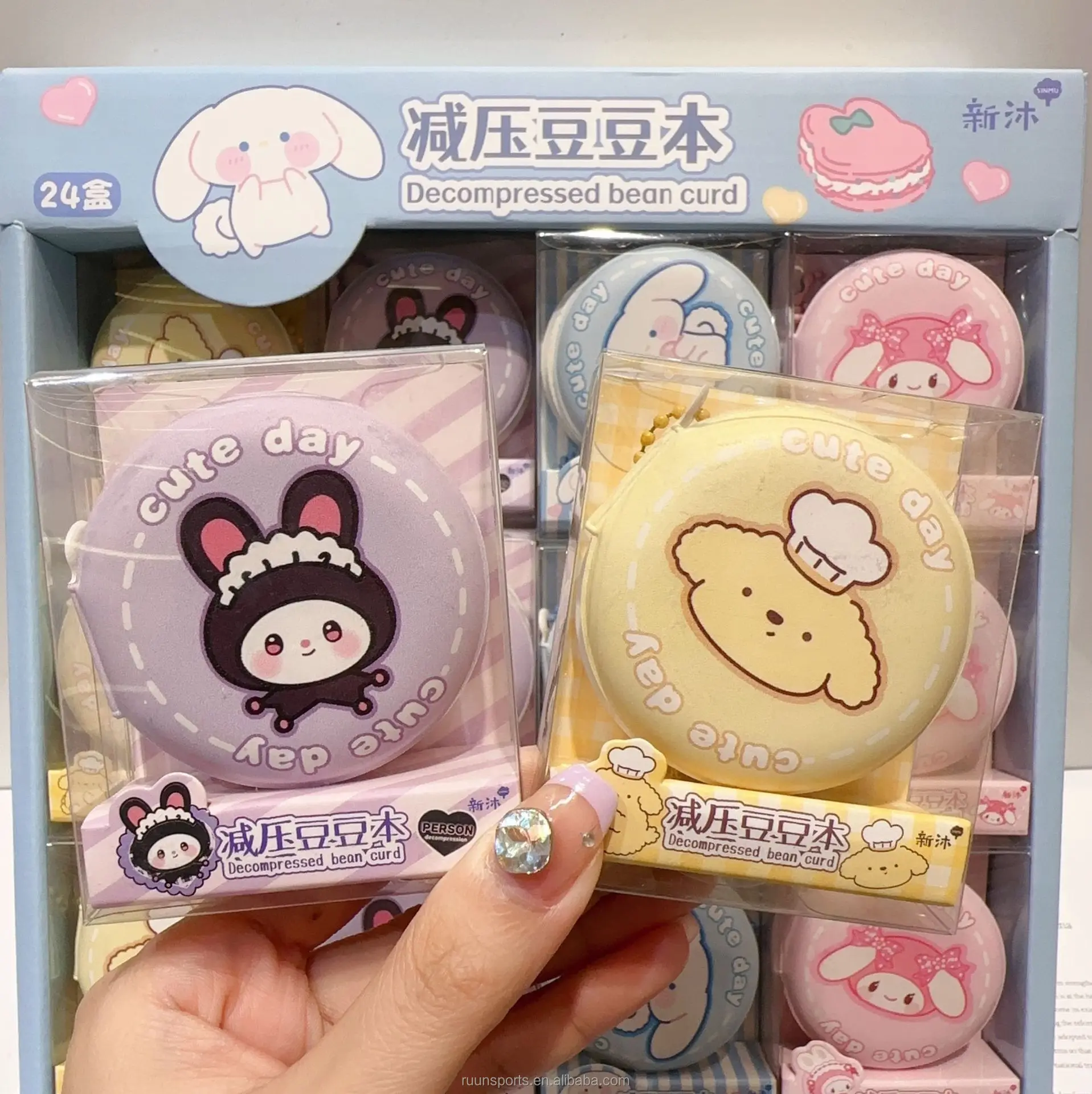 Ruunjoy Sanrio Stationary Kawaii Kuromi My Melody Note Pad Notebook ...