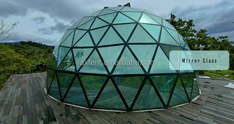 Big Geodesic Glass Dome Tent - Perfect for Outdoor Events