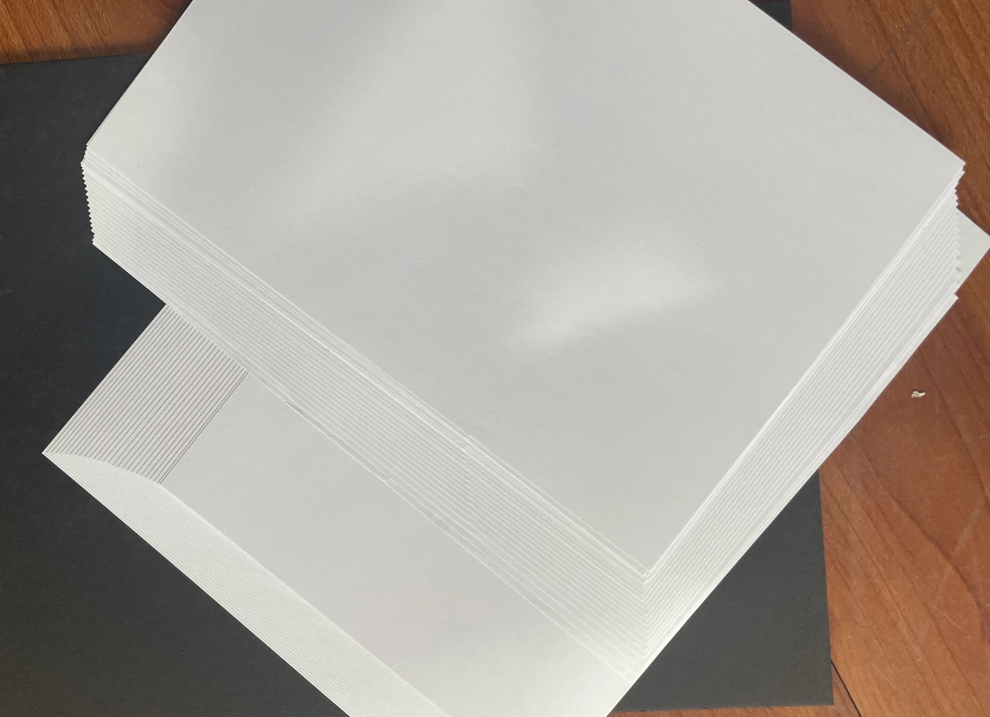Alibaba.com: 1MM-3MM wood free paper board, uncoated white core with ...