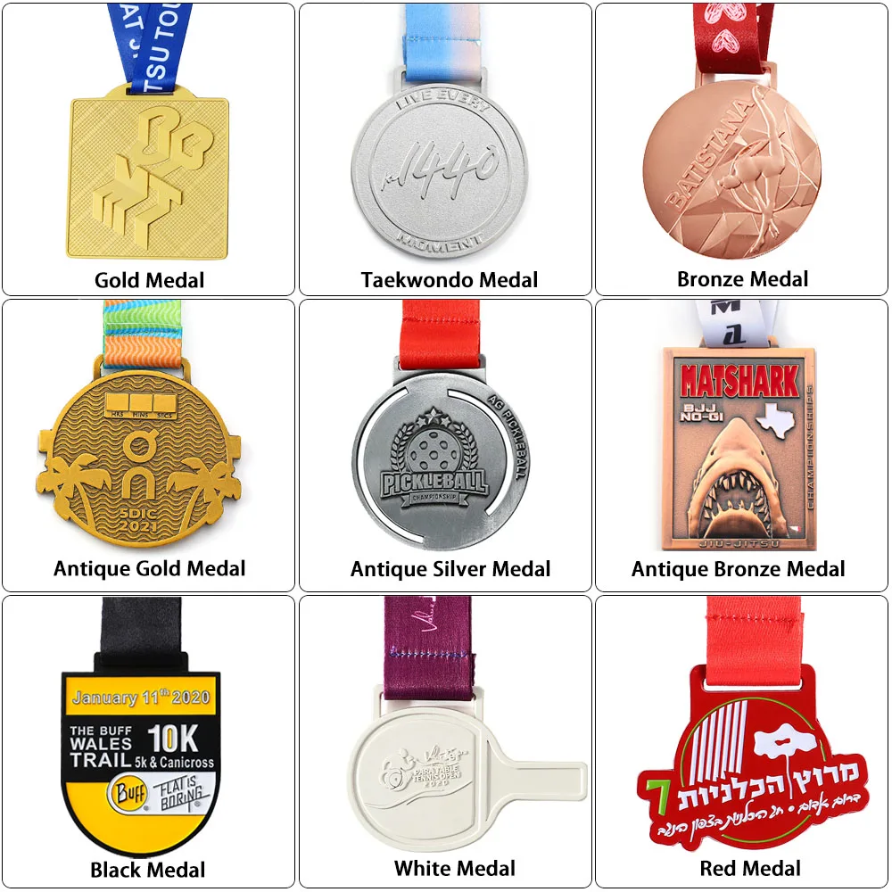 Custom Sports Medals - Free Design Art Zinc Alloy Awards