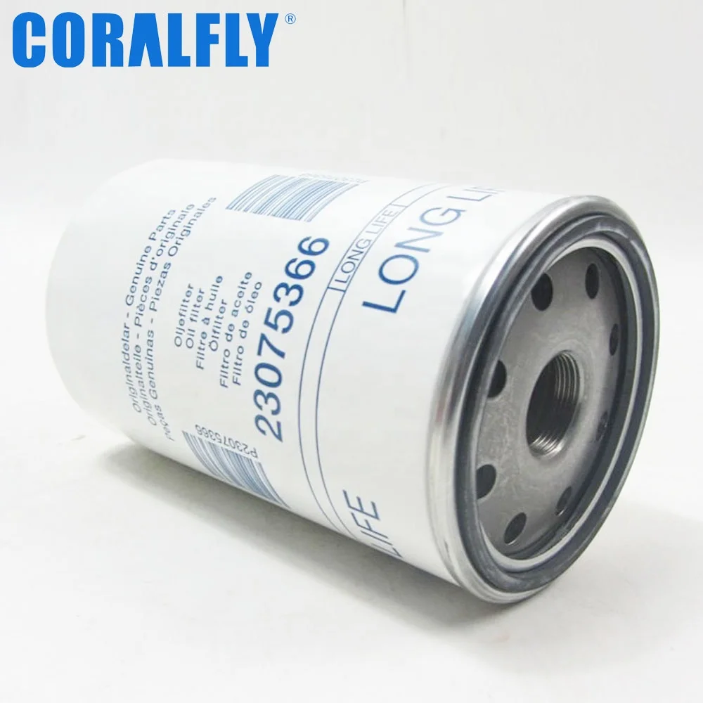 Truck Diesel Engine Oil Filters 23075366 For Volvo Bypass Excavator 210 ...