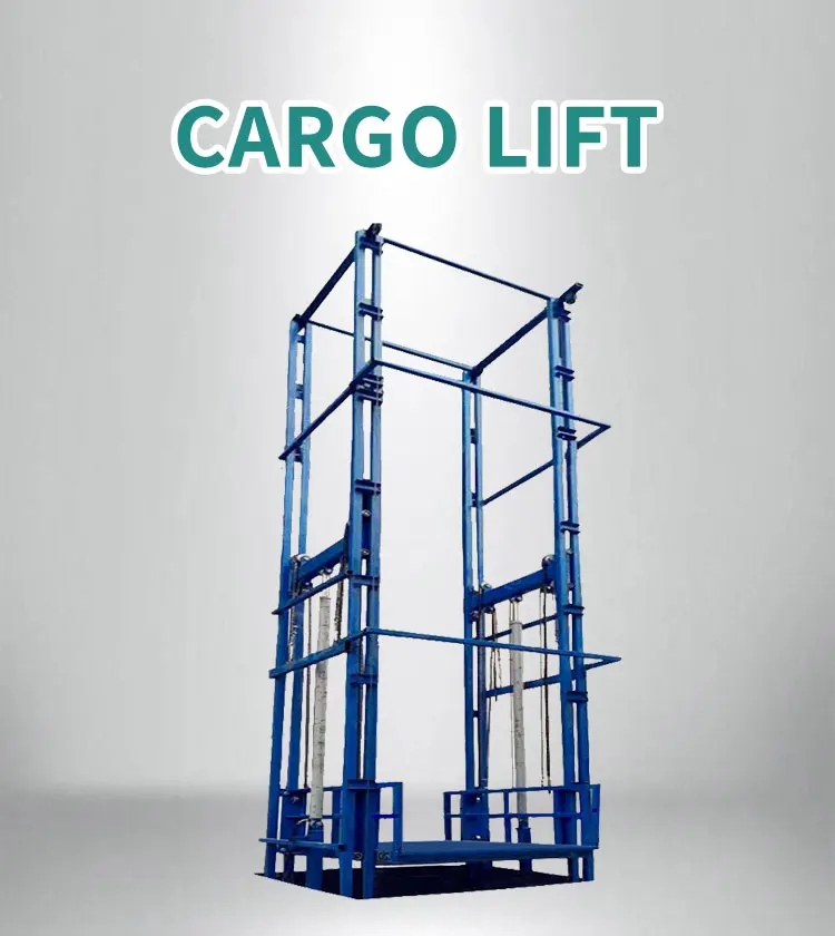 Warehouse Electric Cargo Lift Goods Lift Platform Material Elevators ...