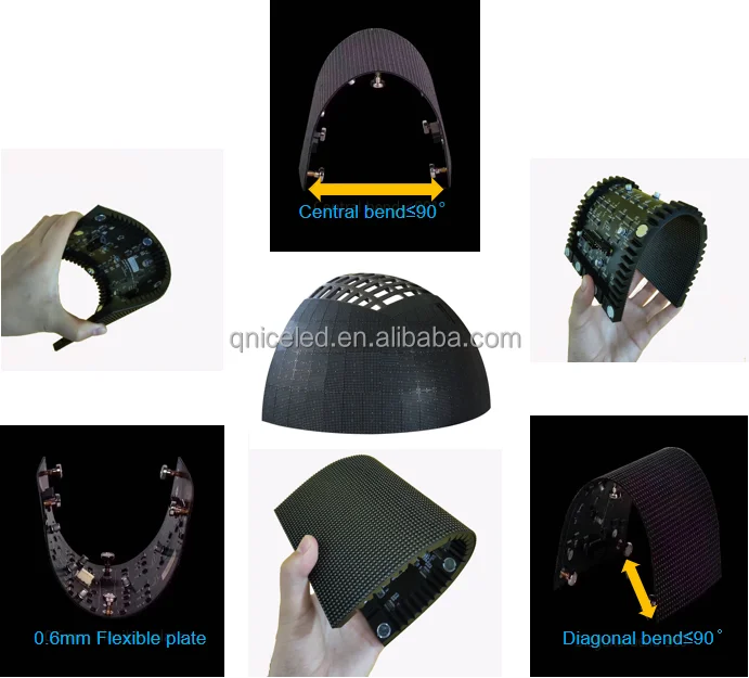 Creative Led Tunnel Screen Flexible Soft Led Module Led Arch Display ...
