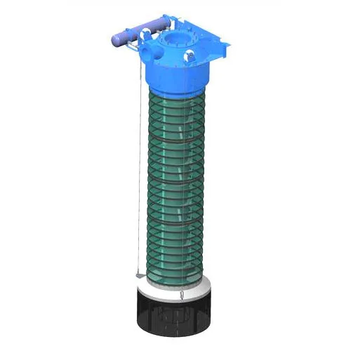 Industrial Telescopic Loading Chute Bellows Tube Conveyor Roller ...