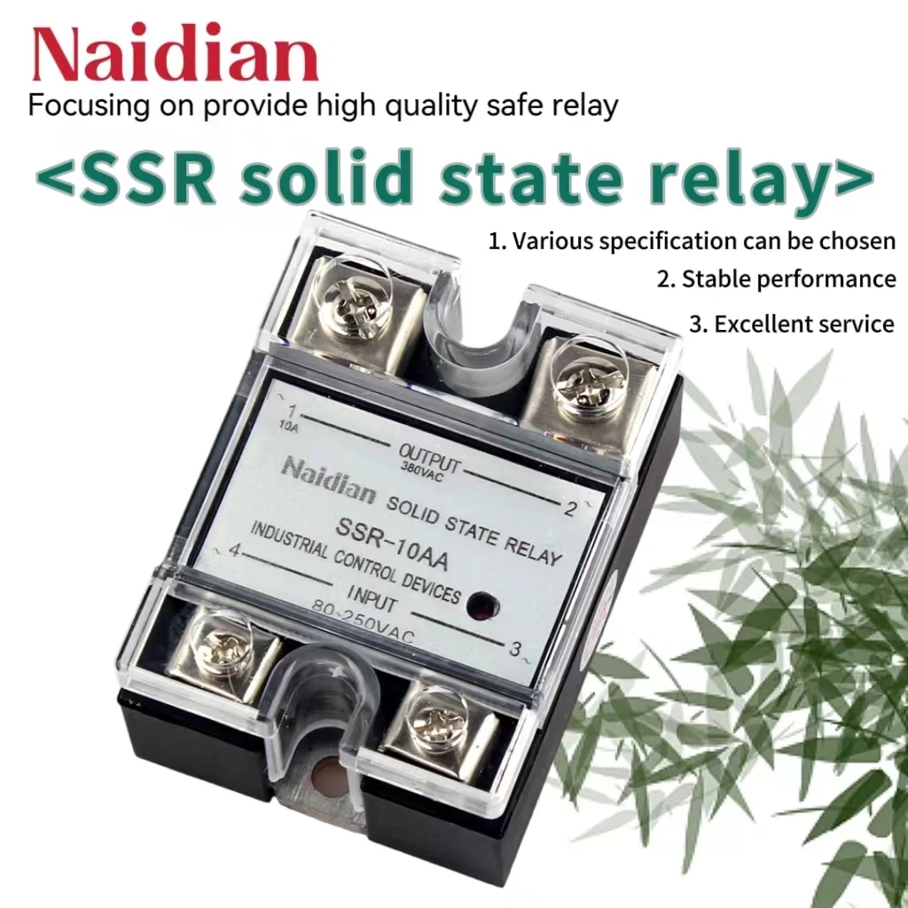 10A 20A 30A 40A Single Phase Solid-state Module AC DC SSR-DA 24~380VAC 3~32VDC 80-250VAC SSR-AA ...