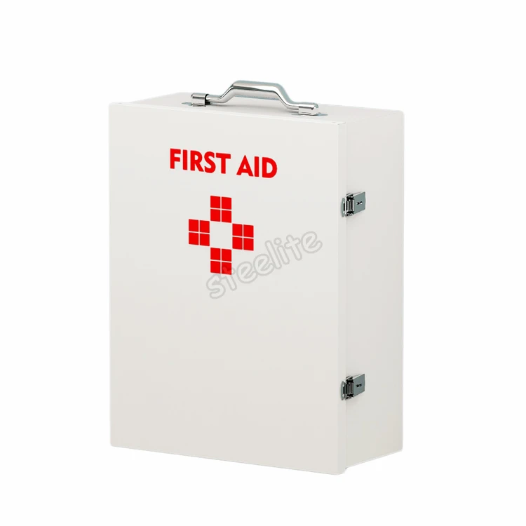 Metal Wall Mounted First Aid Box For Emergency Family Use Hospital ...