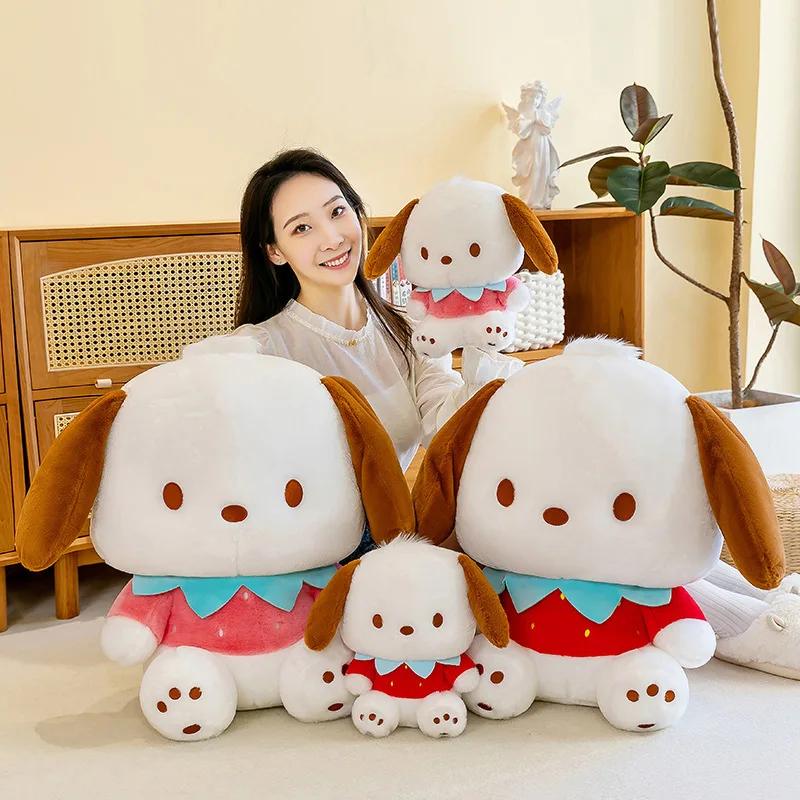 Strawberry Pacha Dog Doll Sanrio Plush Doll Large Sleep Pillow Children ...