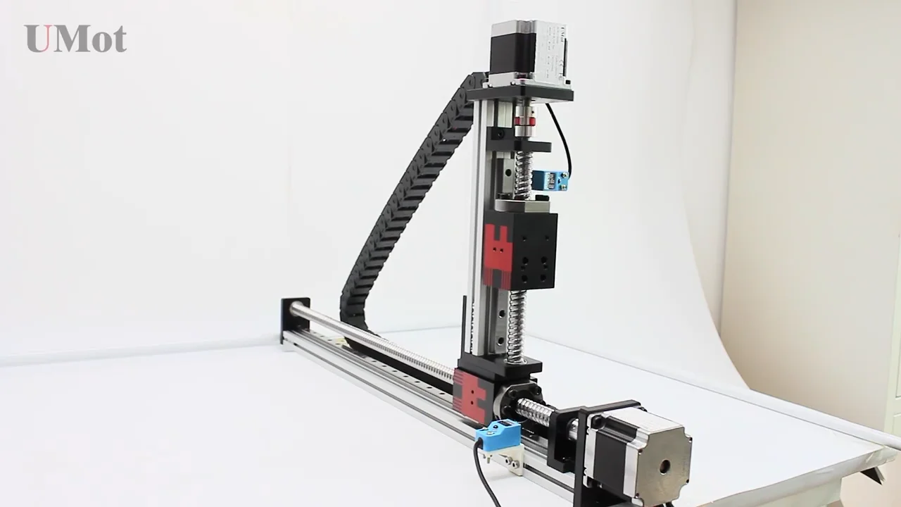 Polar Coordinate Structure 2-axis Robotic Arm Motorized Linear Guide Xy ...