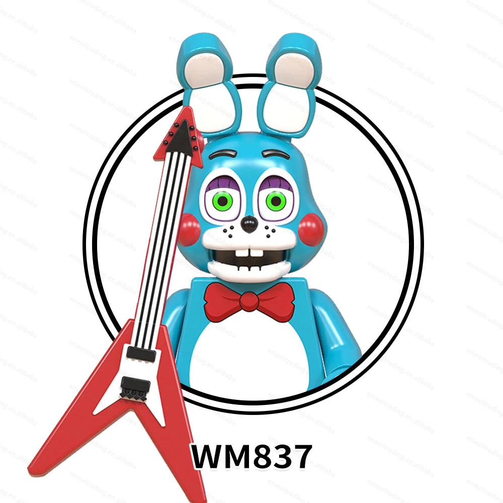 Wm6074 Horror Bricks Five Nights At Freddy Chica Bonnie Foxy Freddy ...