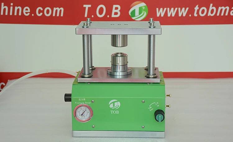 Pneumatic Coin Cell Crimping Machine - Easy & Efficient