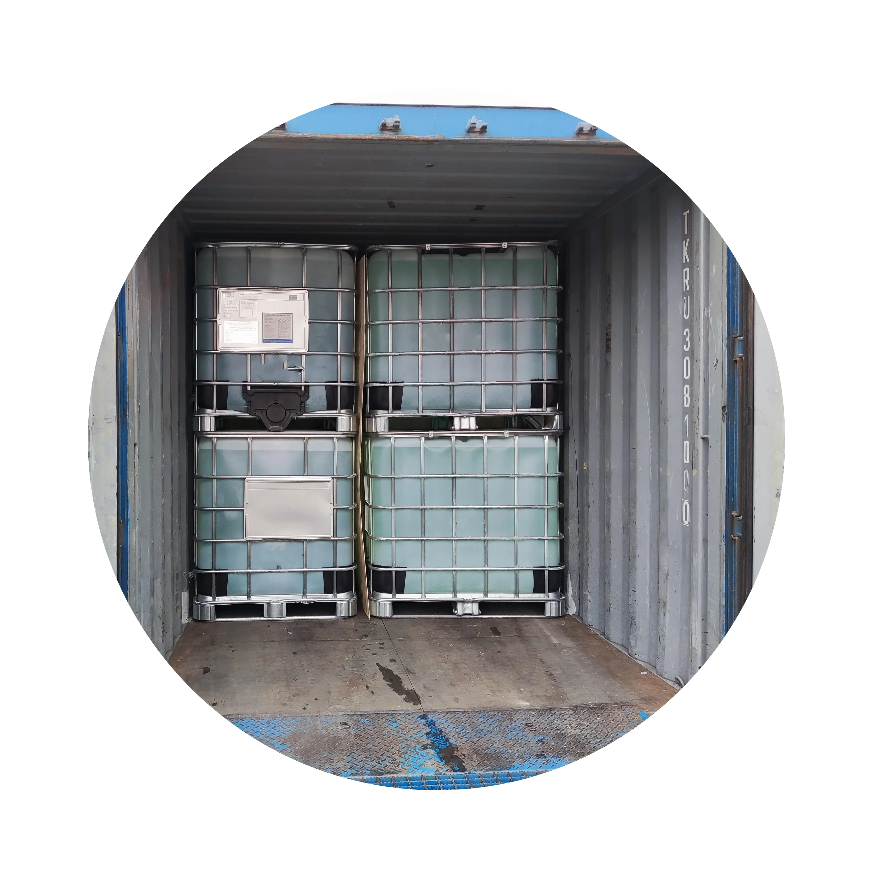 Top Quality Hydrogen Peroxide - 35% 50% Liquid in IBC Drum