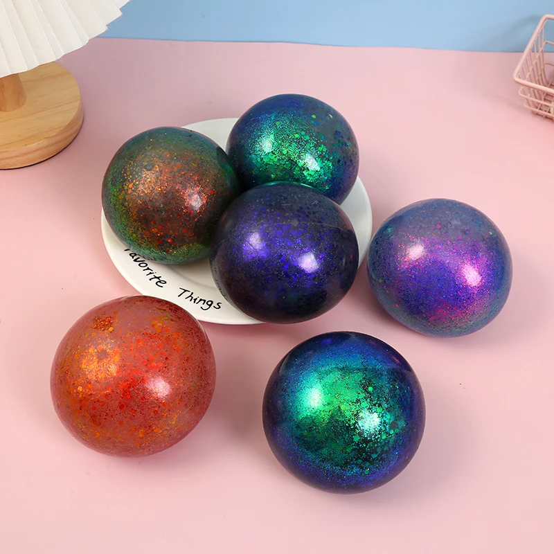 Wholesale Stretch Ball Custom Squeeze Fidget Toys Changing Pu Soft ...