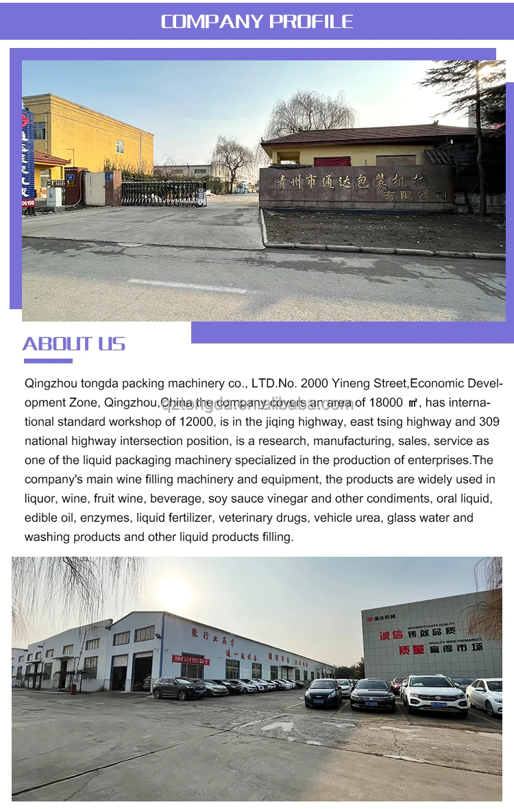 Tongda Capping Machine - Efficient Bottle Sealing Solution