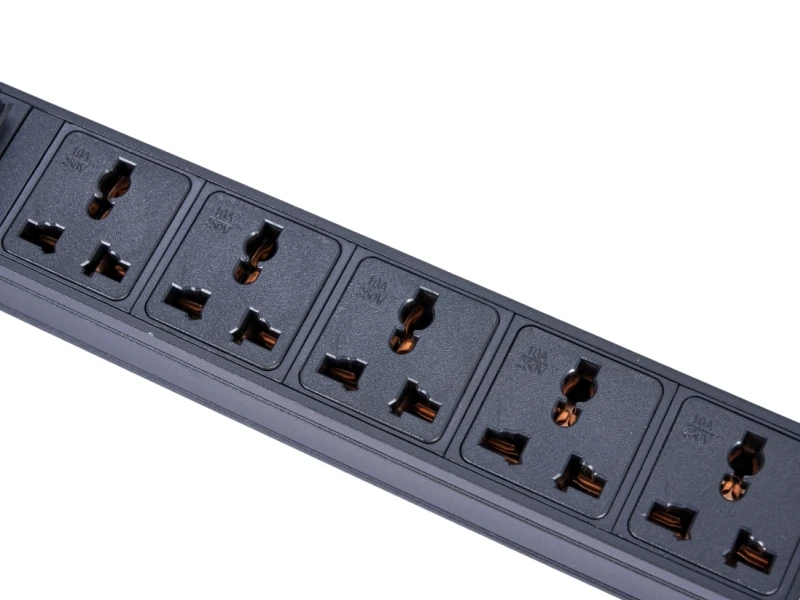1u Universal Type Pdu With Switch,Aluminum Shell - Buy Power ...