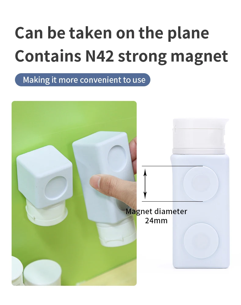 Oem Odm Custom Rectangle Twist Cap Squeeze Bottle Food Grade 60ml Soft ...