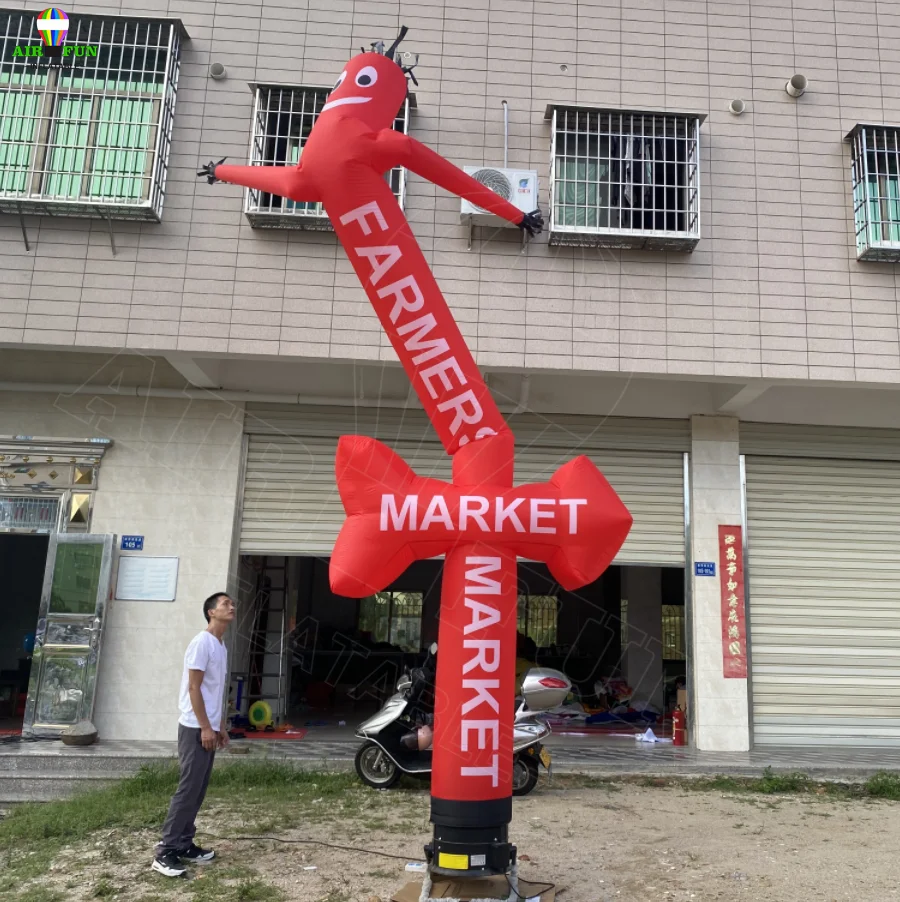 Airfun Clown Cartoon Theme Dancing Air Balloon Wacky Waving Inflatable ...