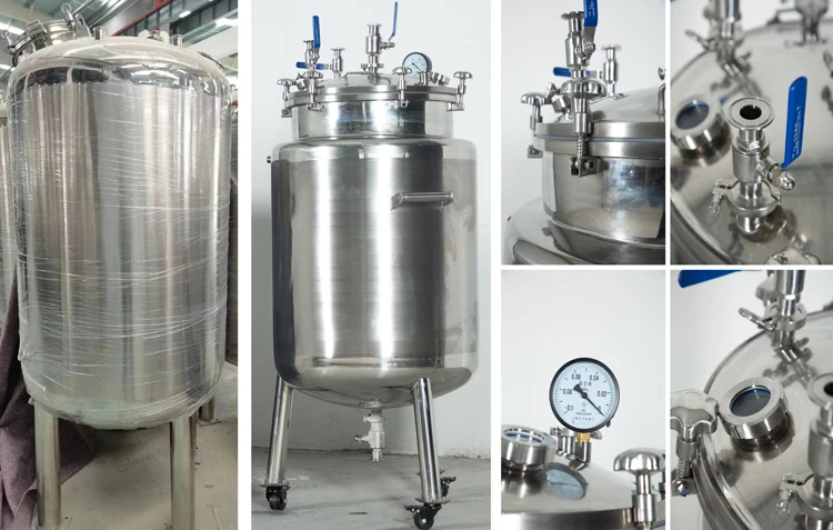100L - 1000L Dual Jacketed Electric Stainless Steel Stirrer