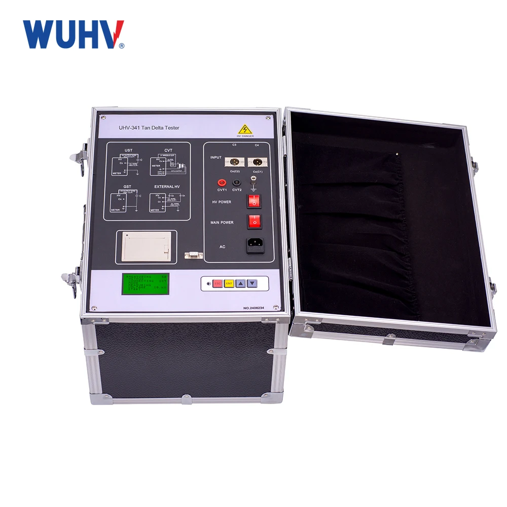 UHV-341 Electronic High Voltage Dissipation Factor Meter Tan Delta for ...