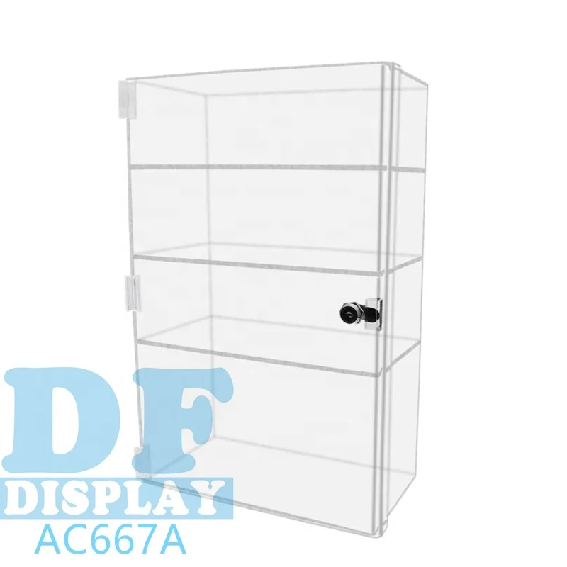 Acrylic Display Case With Lock Crafts 4 All Acrylic Display Show Case ...