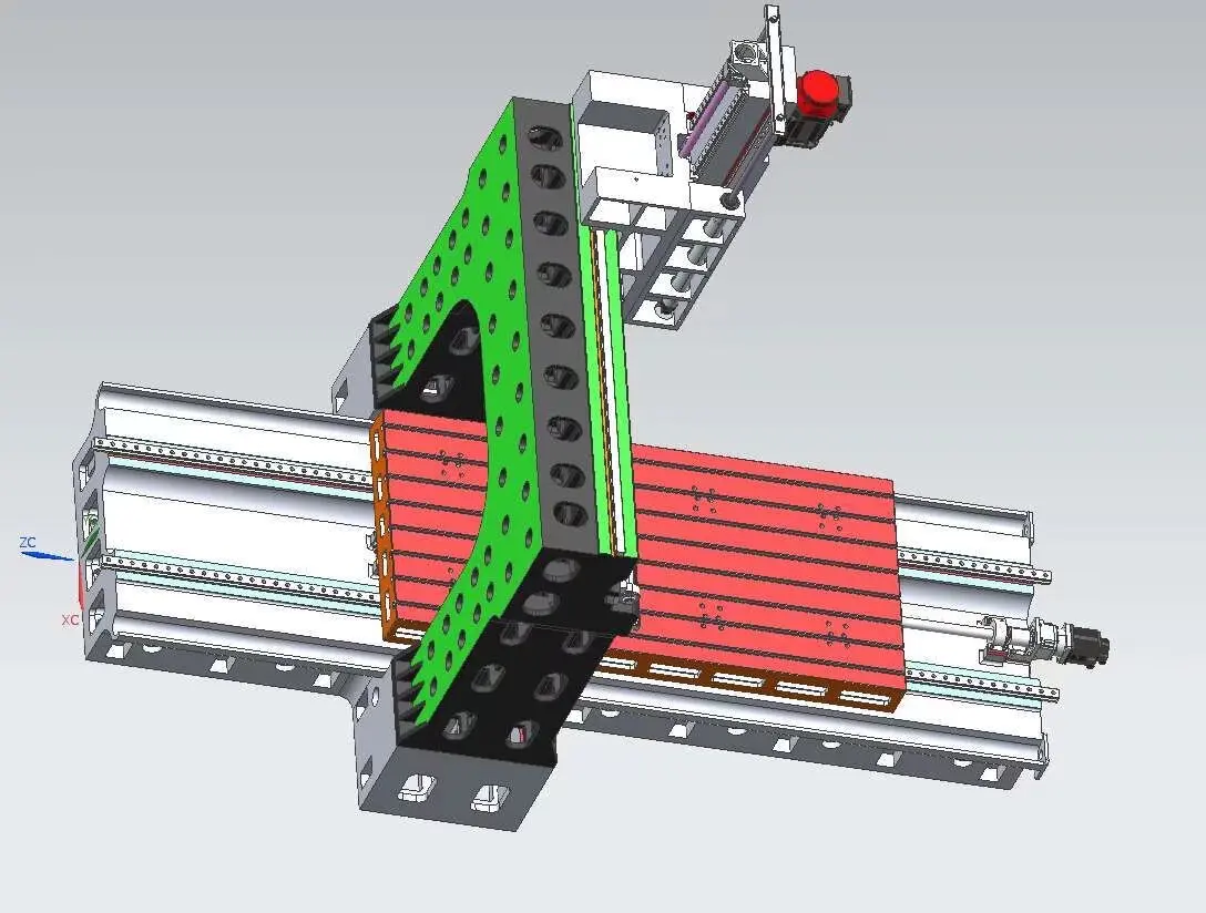 HT200 Cast Iron Floor Rail Industrial Equipment Installation ...