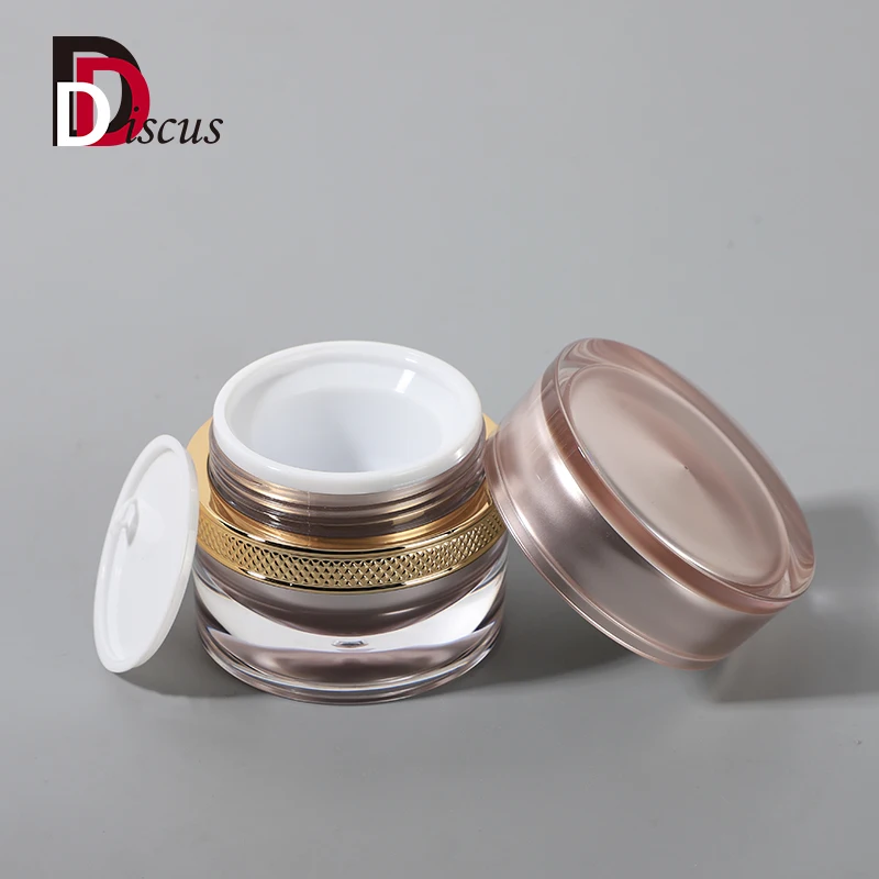 30g 50g Luxury Glass Cream Jar 20ml 30ml 50ml 100ml 120ml Glass Lotion ...