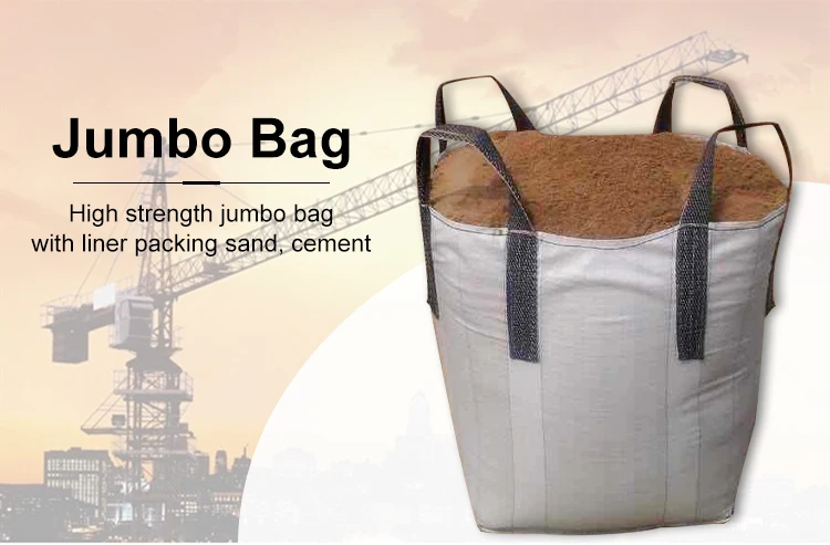 Container FIBC Big Bulk Packing Ton Bag PP Jumbo Bags for Sand ...