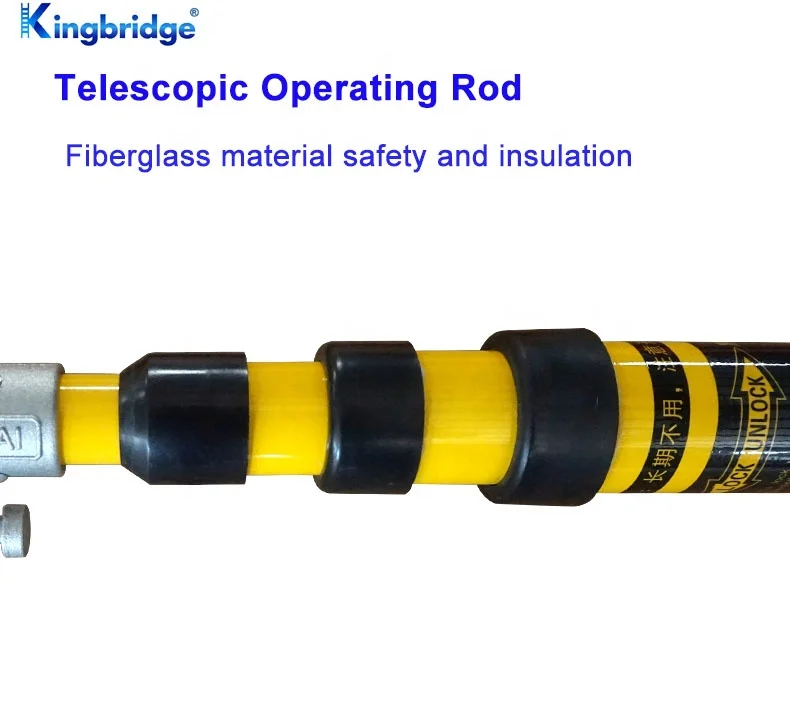 Operating Rod/switch Sticks 36kv High Voltage Triangle Hot Stick - Buy ...