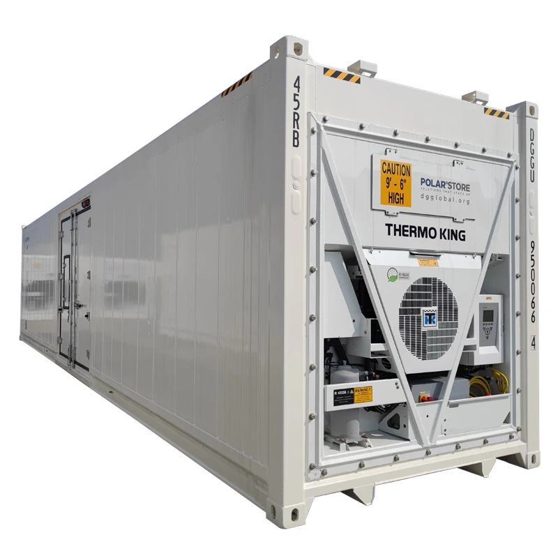 40ft high cube New reefer container High quality cooling machine for ...