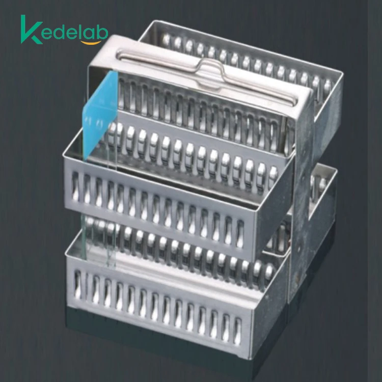 Laboratory Stainless Steel Slides Staining Rack For 1"x3" Slides - Buy ...