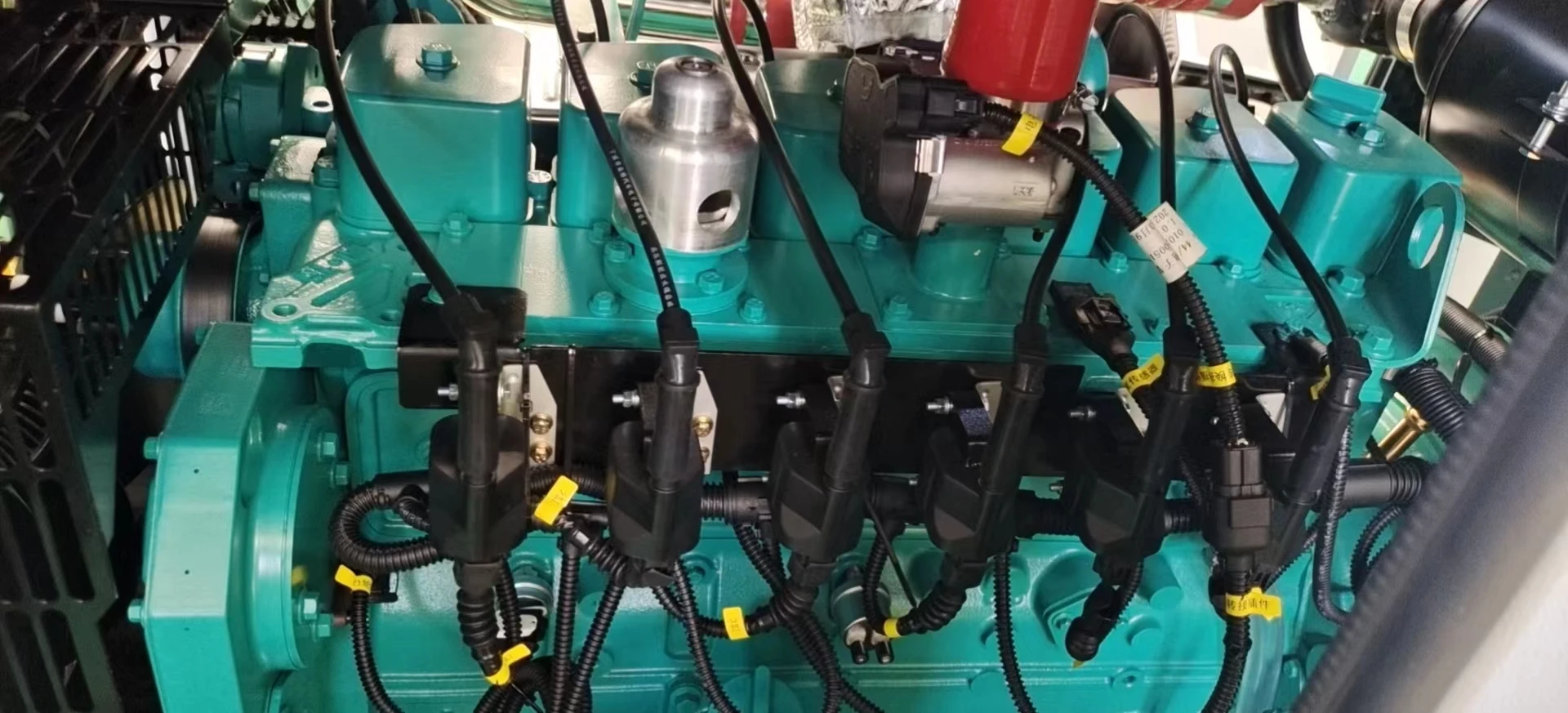 Powerful Lpg Gas Turbine Generating 6 Cylinder 100kva 110kva 120kva 150kva 160kva 200kva 250kva ...