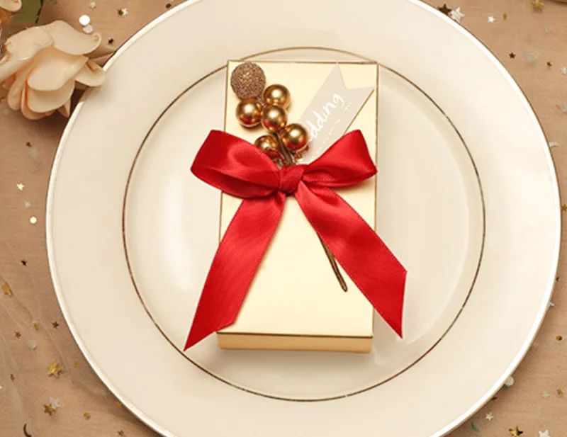 Luxury Gold Candy Box - Perfect for Wedding Party Favors