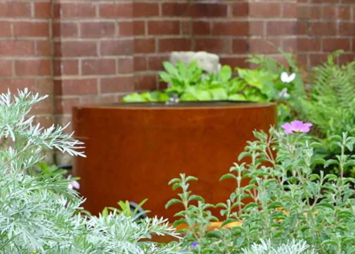 Corten Steel Mail Box Outdoor Letter Box Cast Post Box for Garden Use ...