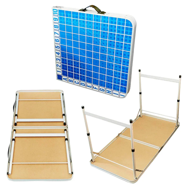 Party Games Folding Battle Shot Game Table - Battle Ship Table