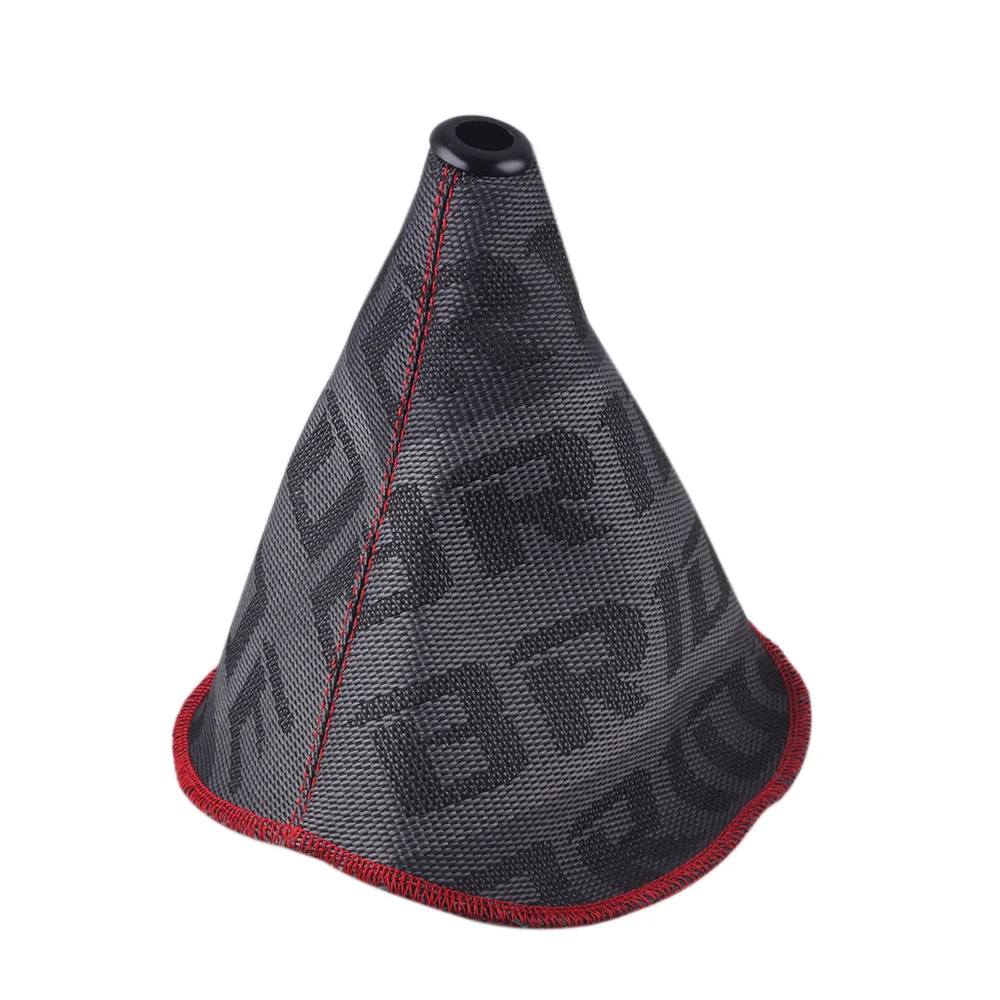 Universal JDM Style Bride Canvas Shift Lever Knob Boot Cover