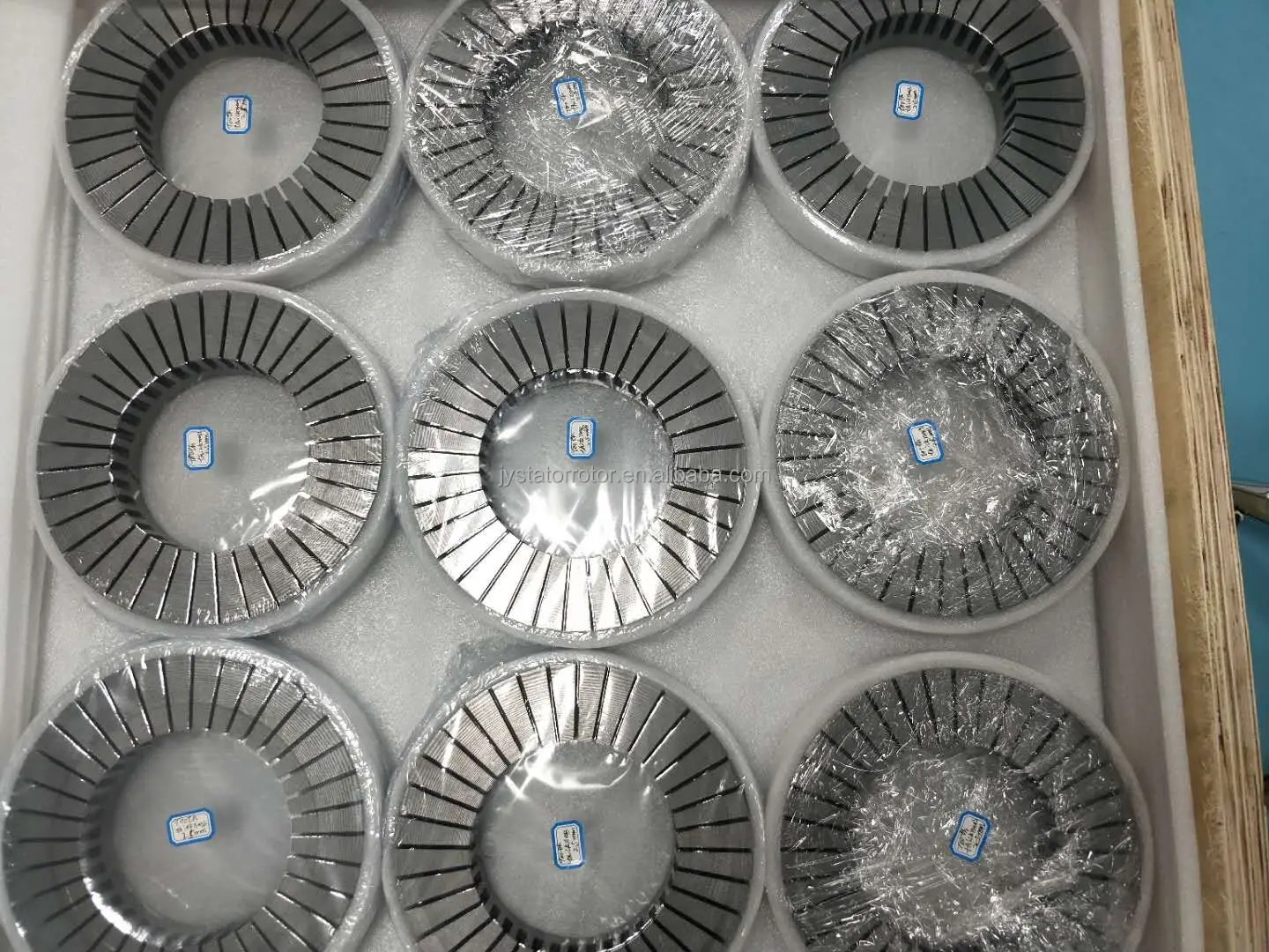 Axial Flux Stator Lamination Prototype For Motor Stator Core With No27 ...