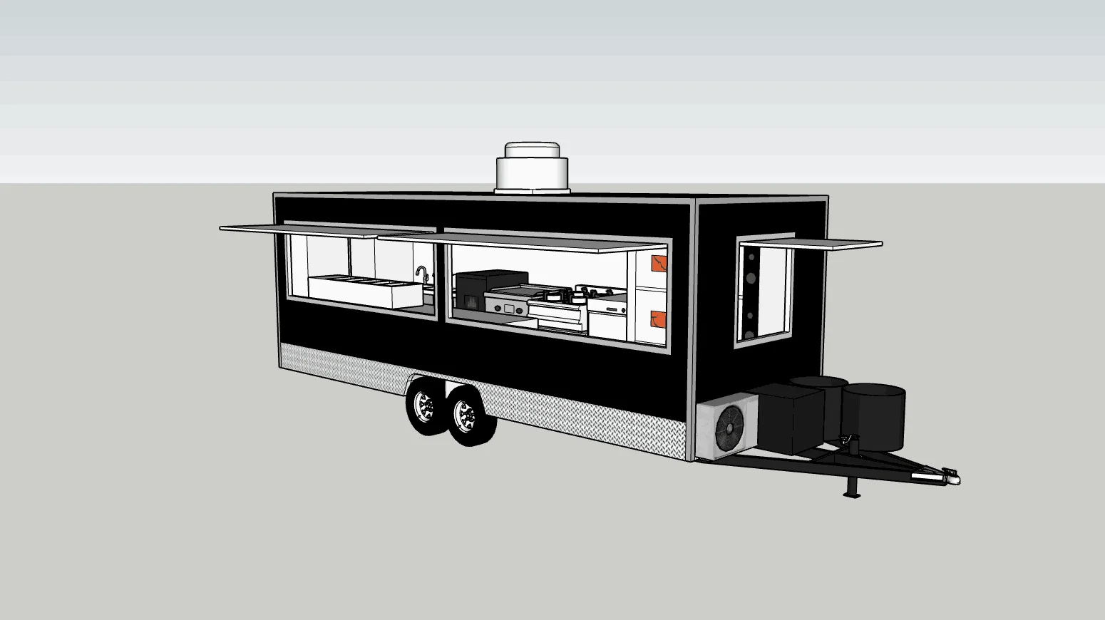 Fully Equipped Food Truck - Customized for Street Vending