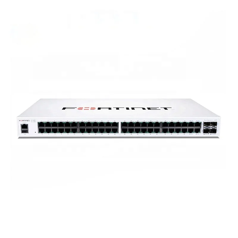 Fortinet FortiGate FS-248E-POE Fortinet Cloud Managed POE Switch ...