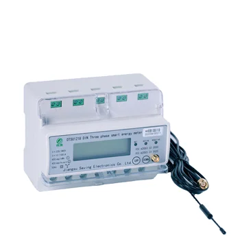 Single Phase Din Rail Wifi Bidirectional Energy Kilowatt Hour Meter For ...